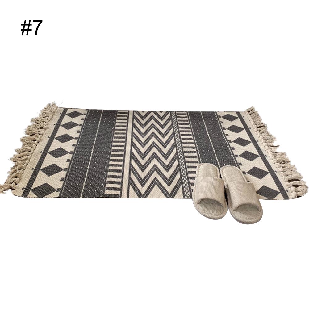 Cheap LCP Cotton Linen Tassel Woven Carpets Floor Rugs Prayer Mattress ...