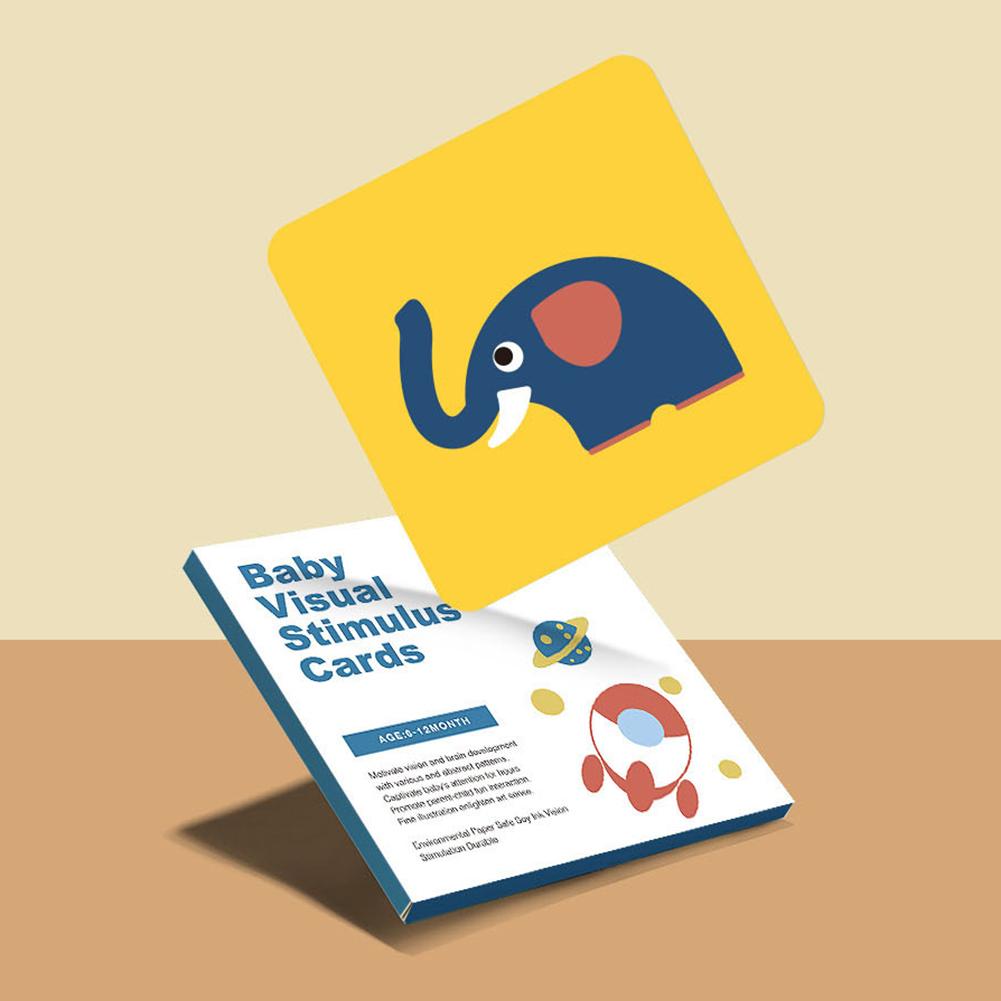 Cheap Educational Black White Colorful Flashcard High Contrast Book ...