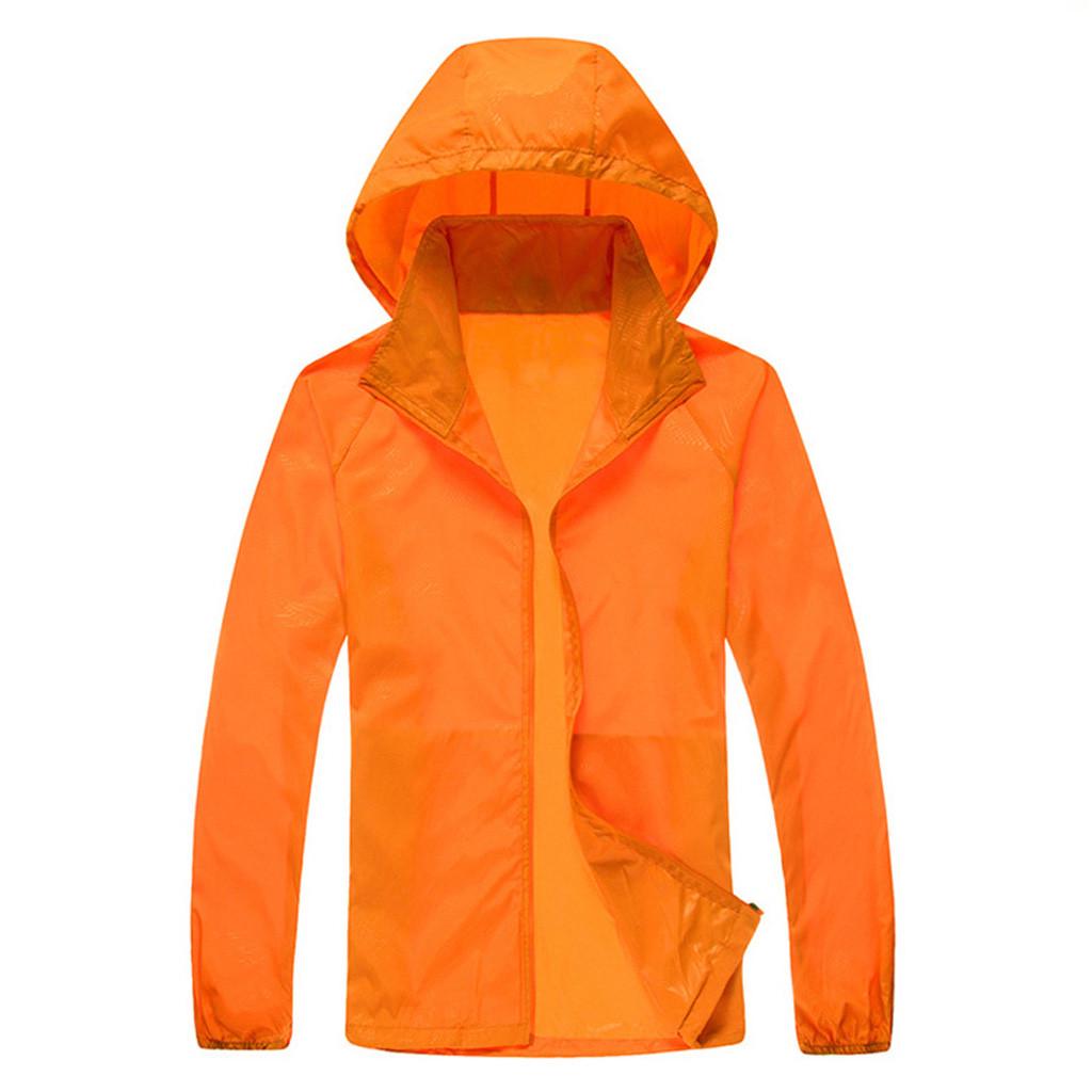 Buy Ultra-Light Rainproof Windbreaker Top Men's Women Casual Jackets ...
