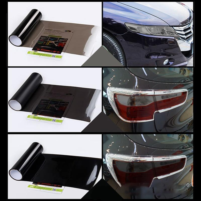 Kaufe 2022 30X60cm Colorful Car Light Stickers Car Light Headlight ...