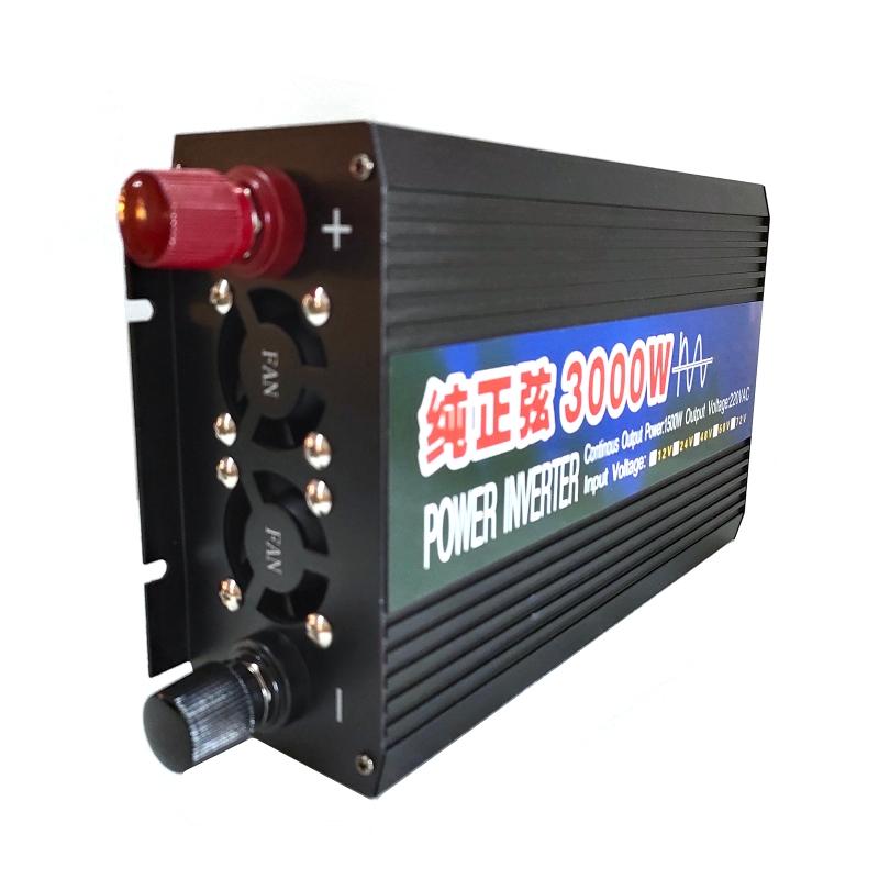 Buy 3000W DC12V To AC220V Pure Sine Wave Inverter 50HZ Converter Solar ...