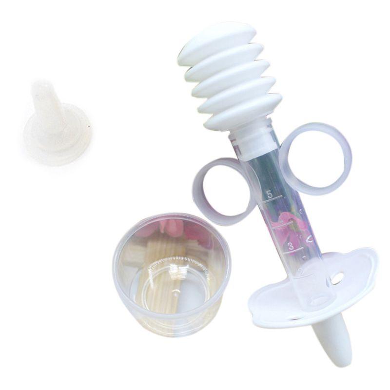 Pet Liquid Feeder Dispenser Pacifier Type Needle Tube Cat Dog Dual Use ...