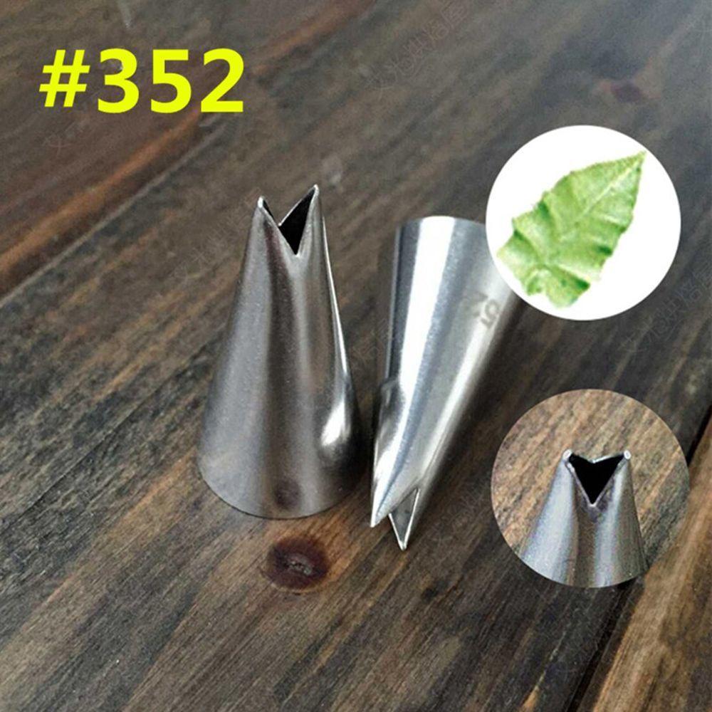 Buy 3pcs/set Cream Leaf Nozzles Cake Decoration Tips Icing Piping ...