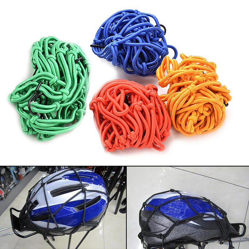 Buy 30X30Cm Motorcycle Bike Bungee Tank Helmet Web Cords Mesh Cargo Net ...