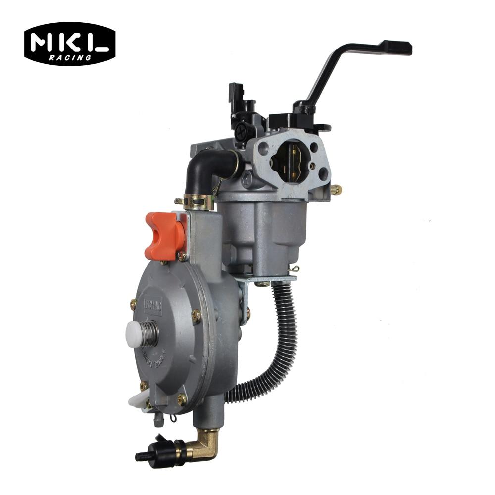 LPG 168 Carburetor dual fuel LPG NG conversion kit for 2KW 3KW 168F ...