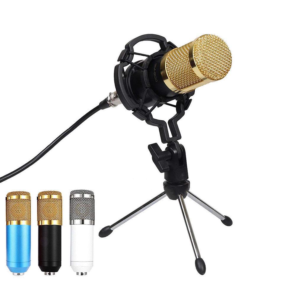 Buy BM 800 Microphone Condenser Sound Recording Microphone With Shock ...