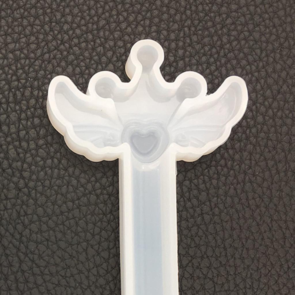 Buy DIY Ruler Stationery Mould Resin Casting Mold Mould with 10pcs ...