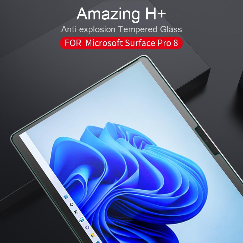 Buy Tempered Glass for Microsoft Surface Pro 8 NILLKIN H+ Anti ...