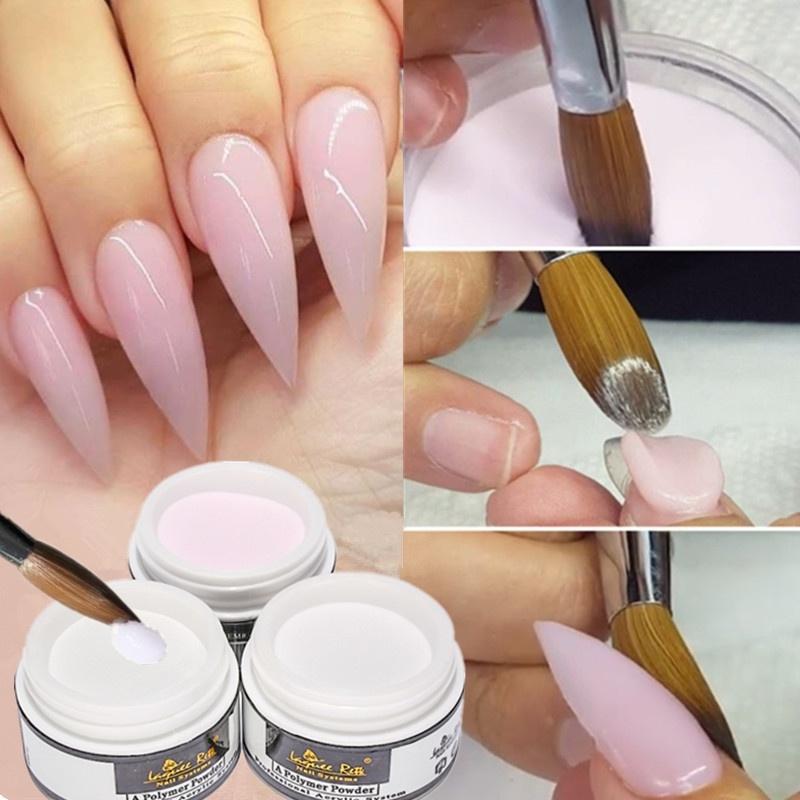 Buy 30 G Acrylic Crystal Nail Powder Nail Polish Diy Nail Art ...