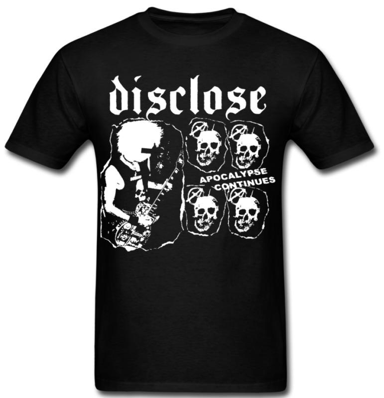 Satın alın Disclose T Shirt Band Hardcore Punk Rock T-Shirt Chic T ...