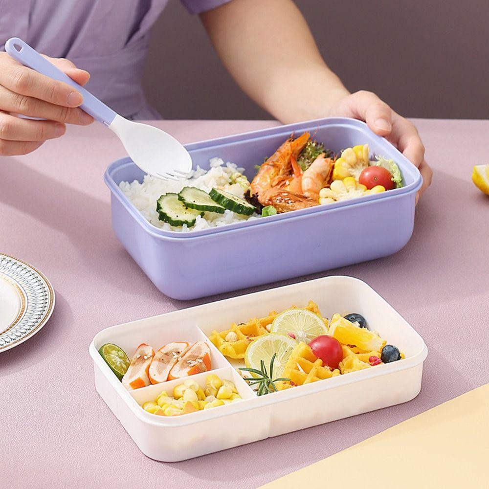 Buy Leakproof for Students Office Workers With Spoon Food Containers ...