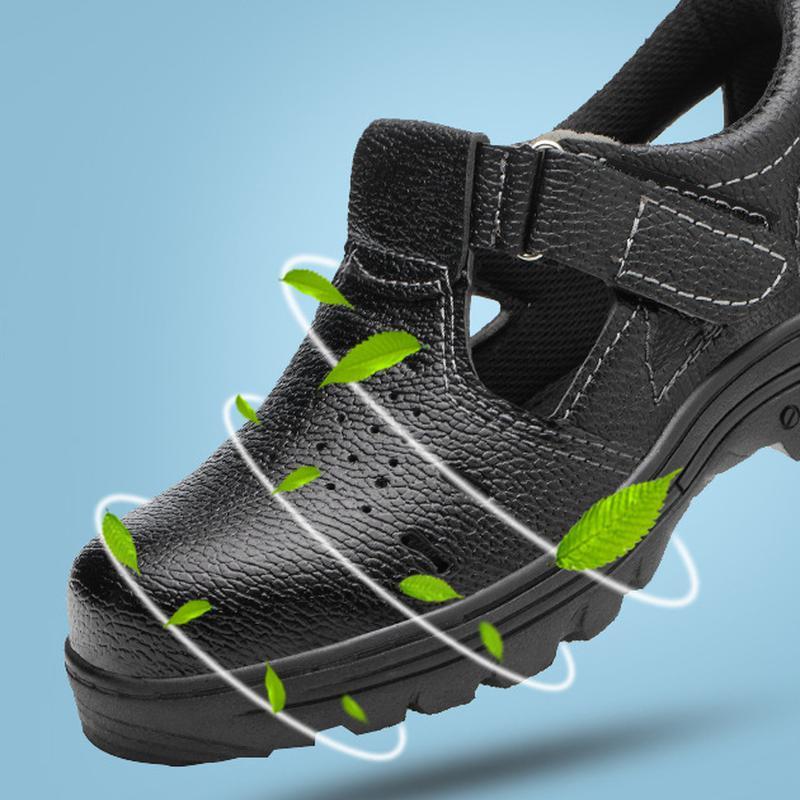 Labor Insurance Shoes Men's Breathable Anti-smashing Anti-piercing Wear ...