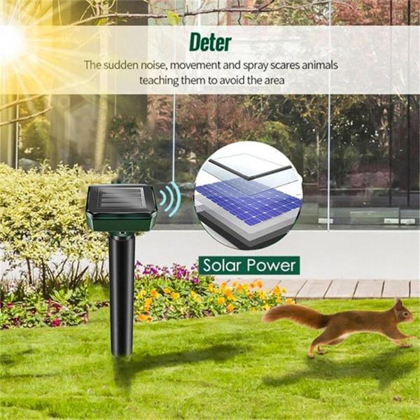 Cheap Ultrasonic Solar Pest Repeller Motion Sensor Repellent Waterproof ...