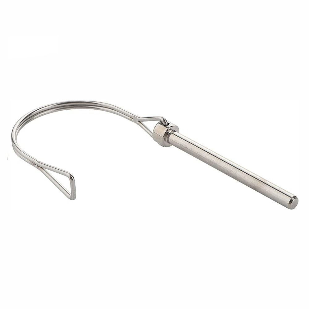 Cheap 2Pcs 1/4" x 2-3/4" Safety Coupler Pin D-shaped Extended Pto Pin ...