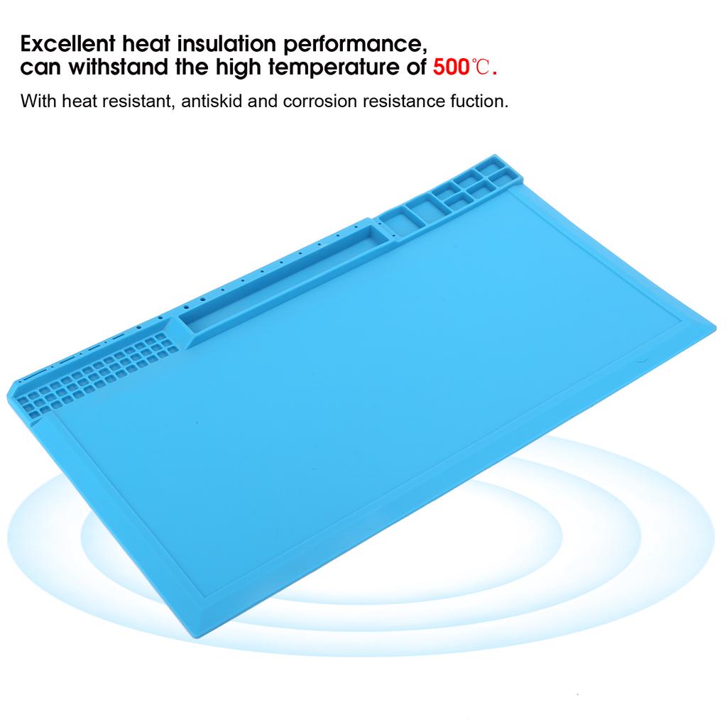 Buy Universal Heat Insulation Working Mat Silicone Soldering Cell Phone ...