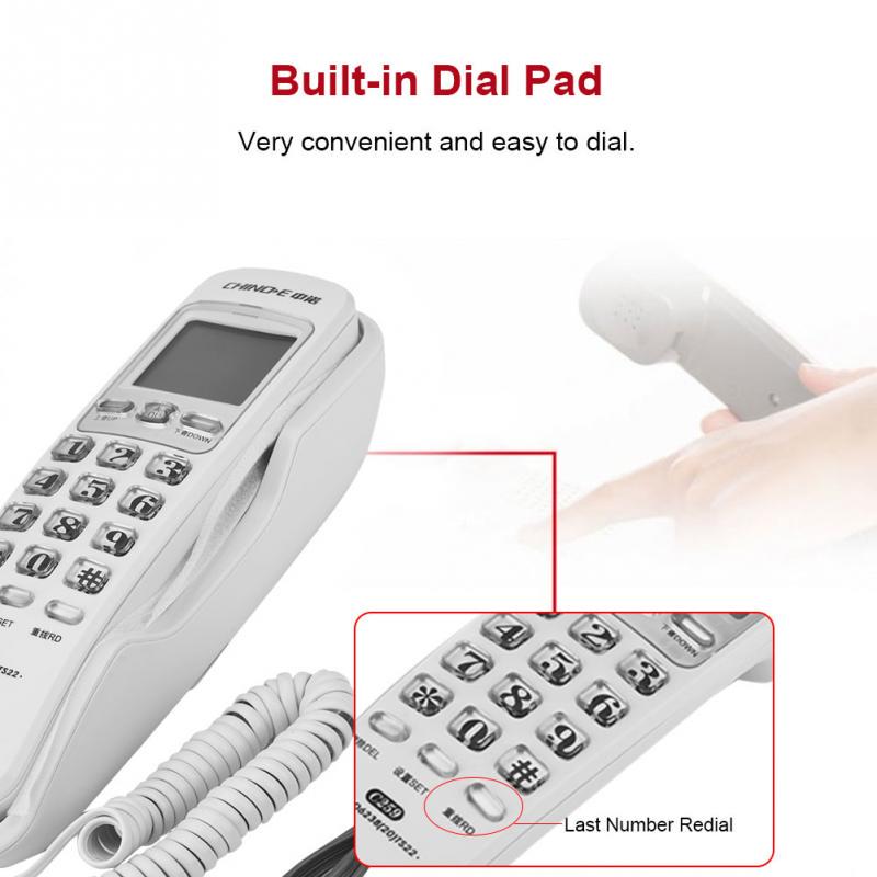 Buy One-button Redial Wall Telephone Call Search Non-interference Wall ...