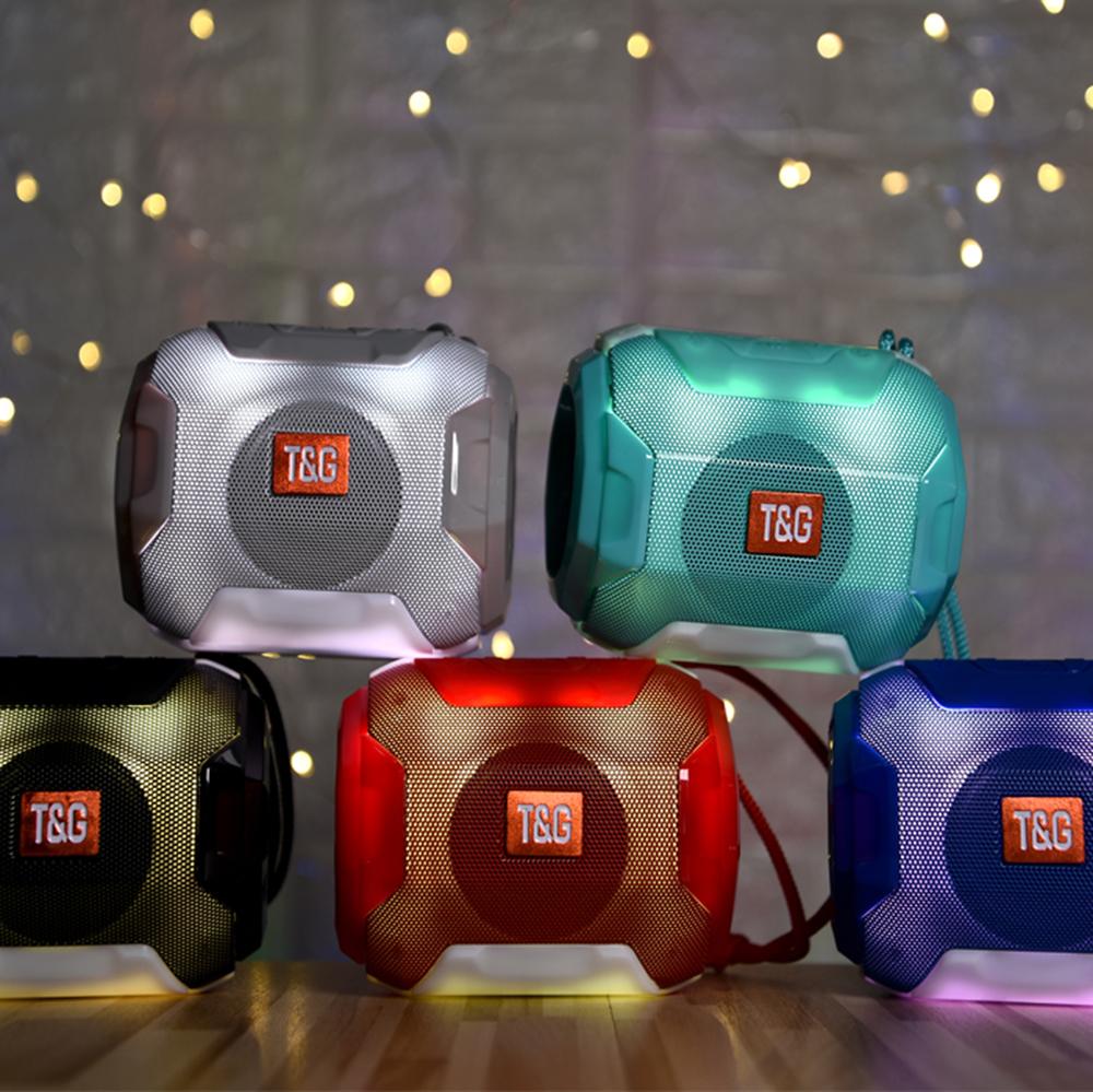 Buy TG162 Wireless Bluetooth Speaker LED Flash Light Portable Outdoor ...