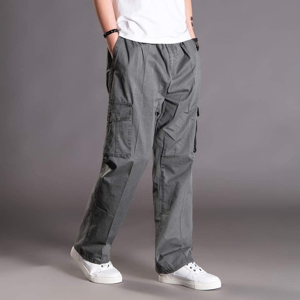 Buy [SMAP]Men's Sports Casual Jogging Trousers Lightweight Hiking Work ...