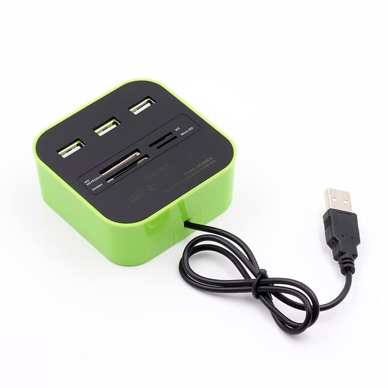 Buy Pdtoweb USB HUB All In One USB 2.0 Micro SD High Speed Card Reader ...