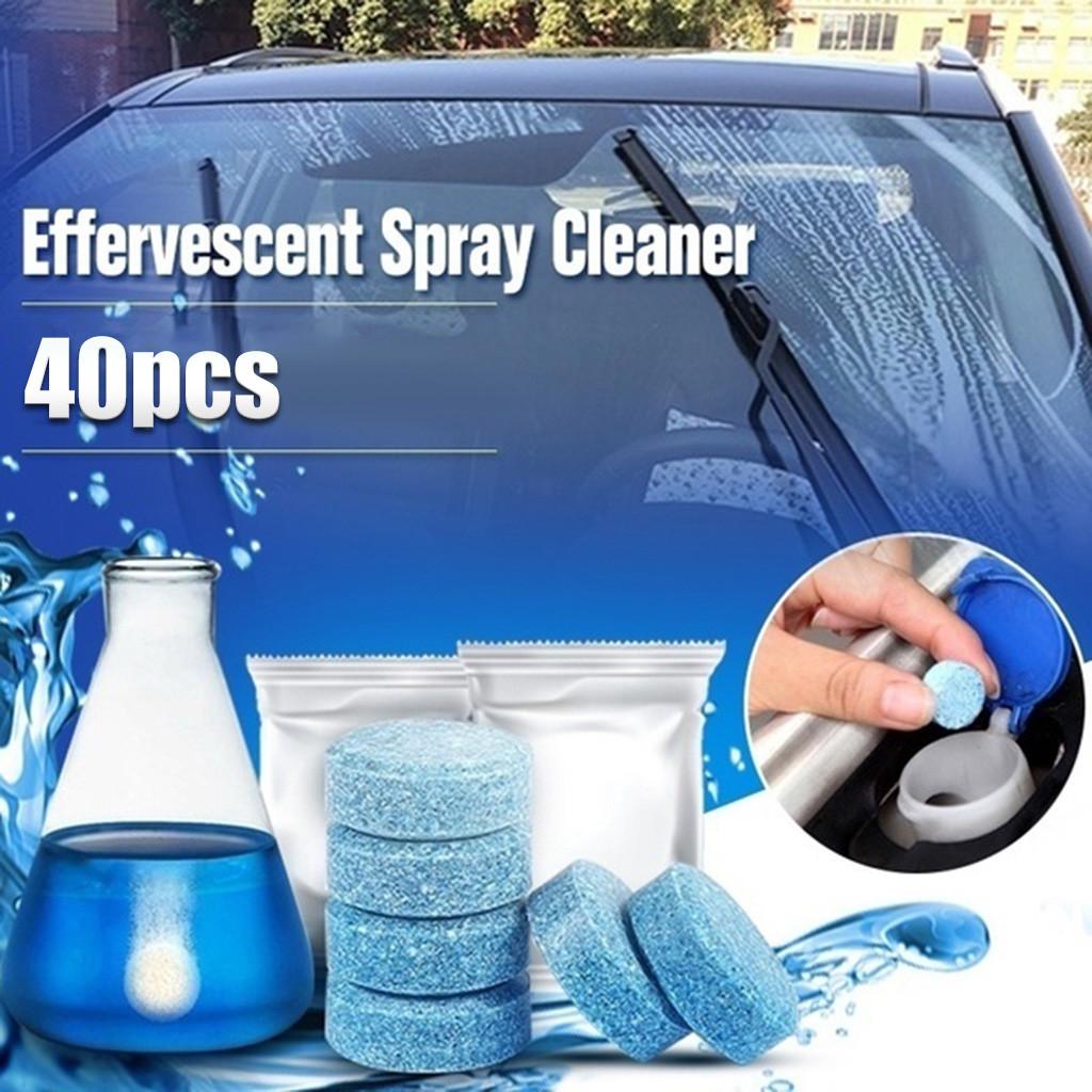 Buy Car Windscreen Window Solid Cleaner Wash Tab Glass Effervescent ...
