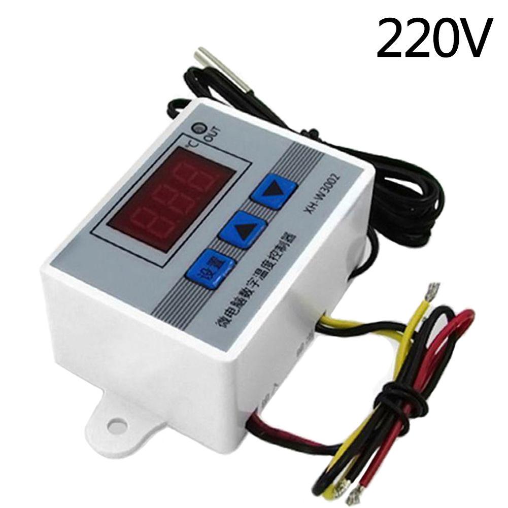 Buy 220V 10A Digital LED Temperature Controller Thermostat Control ...