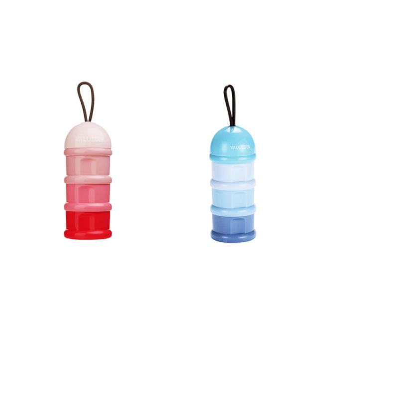 Buy Milk Powder Box Portable Three-layer Milk Powder Storage Box With ...