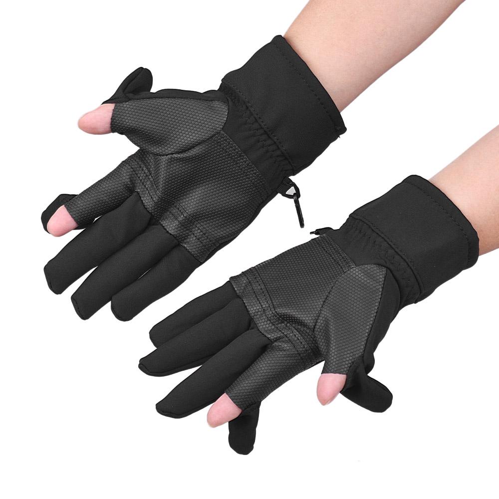 Buy Anti-skid Waterproof Photographic Gloves Warm Outdoor Camera ...