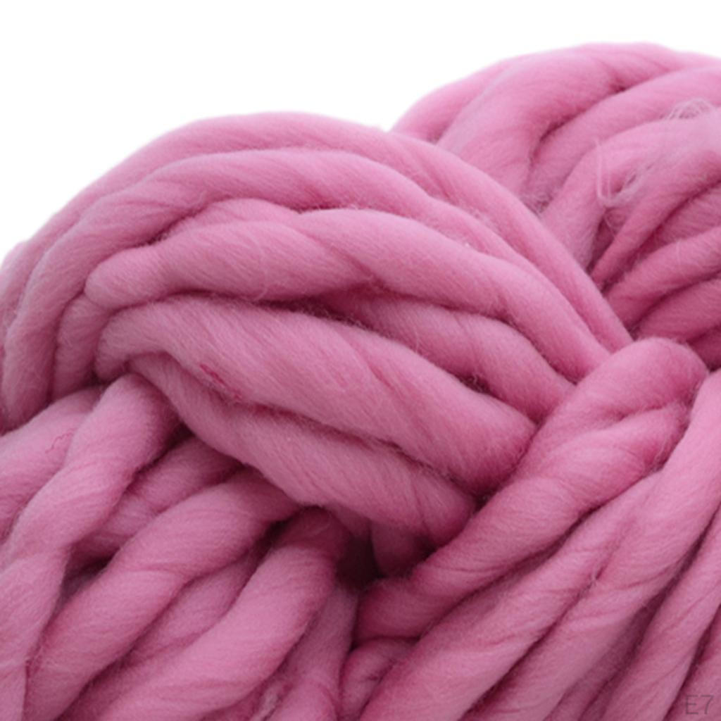 Buy Chunky Wool Gaint Yarn Bulky for Arm Knitting Roving Crocheting ...