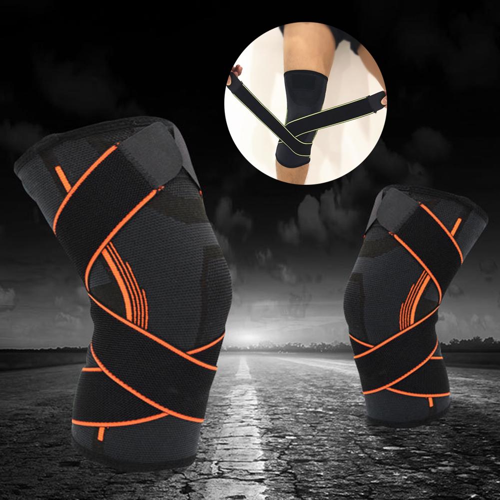 Buy Sports Kneecap Double Twine Nylon Adults Anti-slip Elastic Outdoor ...