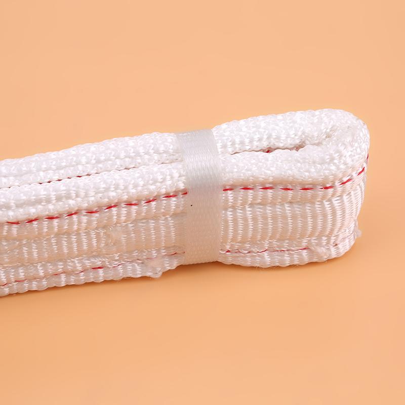 White Flat Rigging Strap Lifting Strap Industrial Sling uygun fiyatlı ...