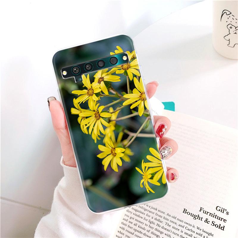Buy Case For TCL 10L 10 Pro L Silicon TPU Cover Cat Animal Shell Bag ...