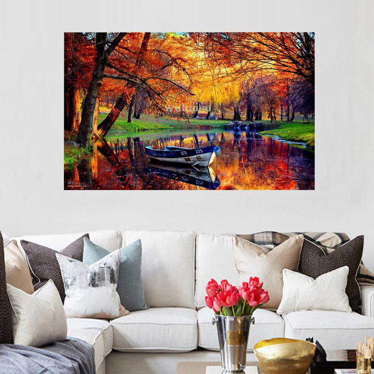 Satın alın 3D Printed Modern Canvas Painting Home Wall Decoration Oil ...