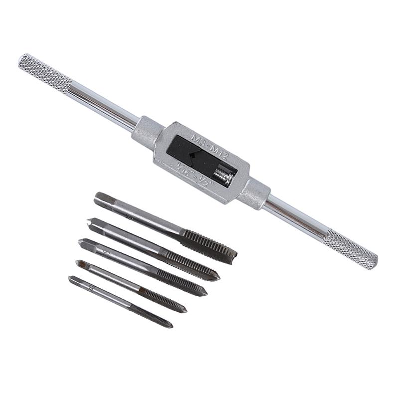 Buy Manual Screw Extractor Remover Tapping Wrench Handheld Broken ...
