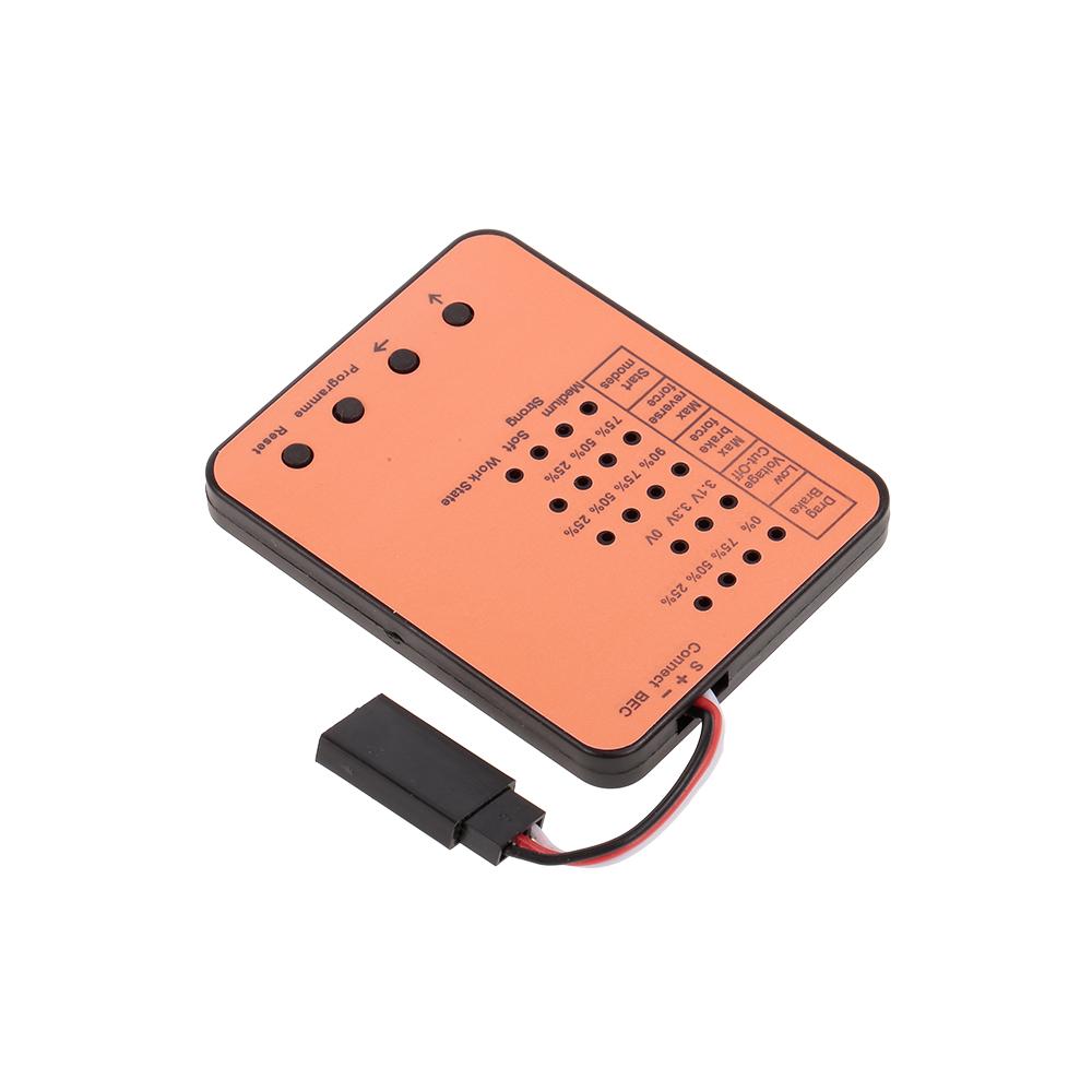 SURPASS HOBBY Programming Program Card for Brushed ESC 1/10 Traxxas HPI ...