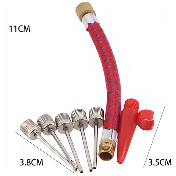 Buy 7Pcs/Set Bicycle Pump Football Volleyball Inflatable Needle ...