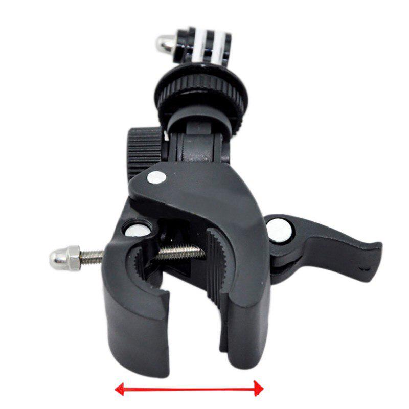 Buy Black Bike Bicycle Motorcycle Handlebar Handle Clamp Bar Camera ...