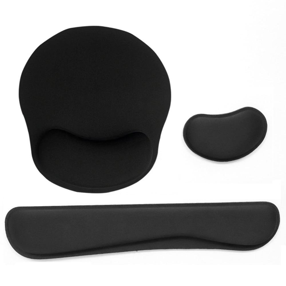 Kaufe Mouse Pad Memory Foam Mouse Mat Keyboard MousePad Set Ergonomic ...