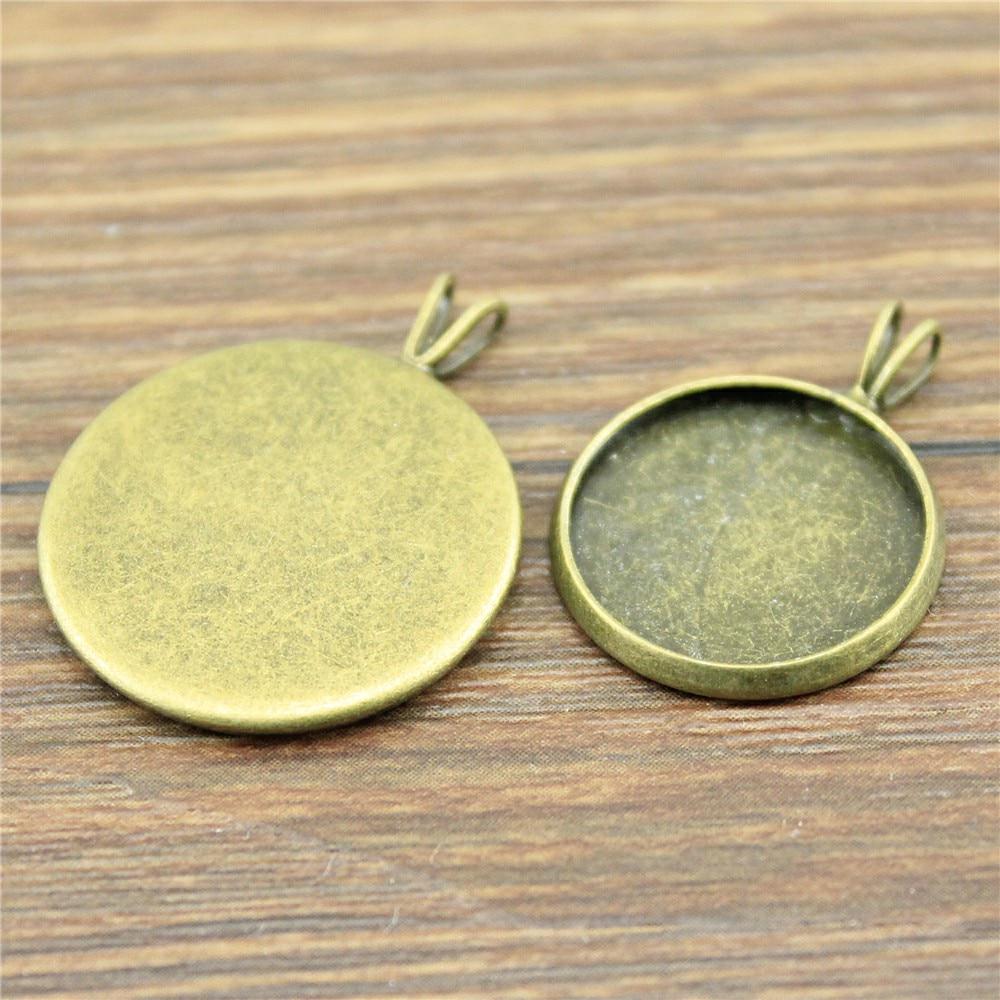 Buy 10 Pieces Cabochon Cameo Base Hand Made Jewelry Making V-Type Inner ...