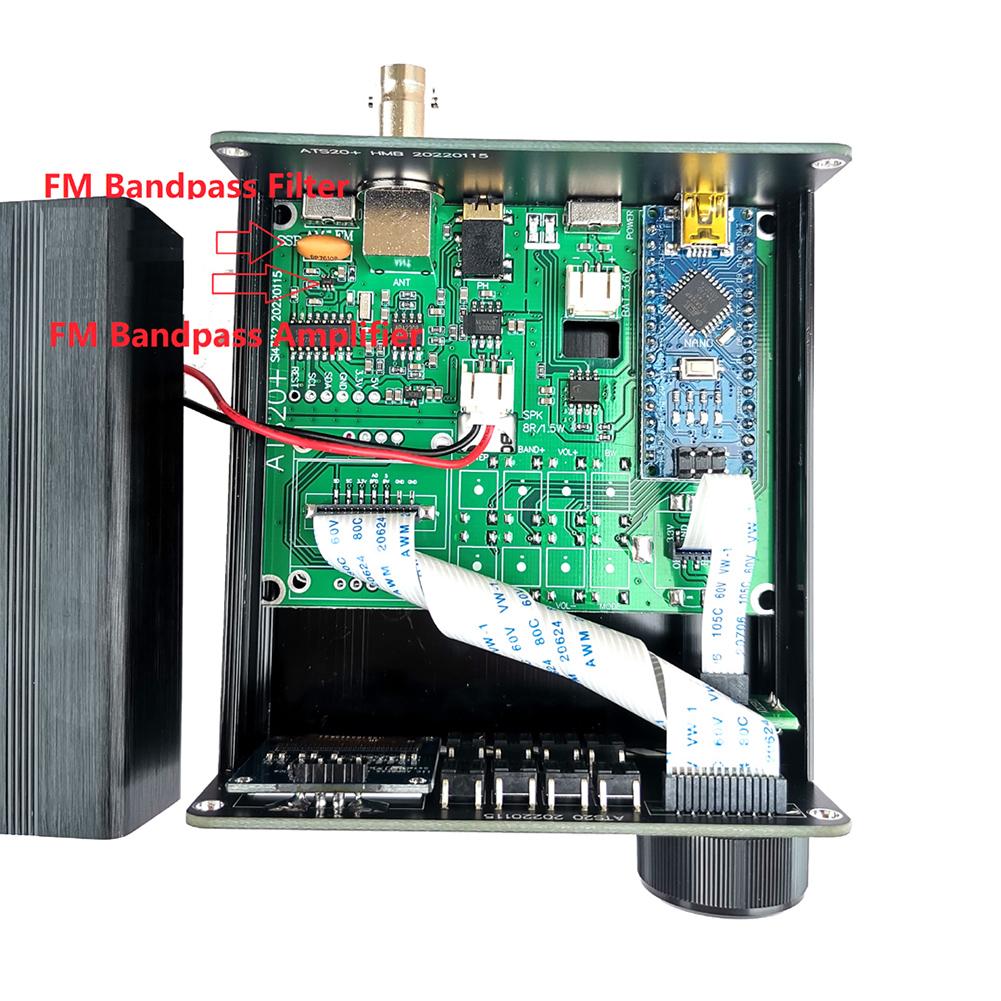 Kúpiť SI4732 Full Band Radio ATS-20+ prijímač AM (MW SW) SSB (LSB USB) + Anténa | Joom