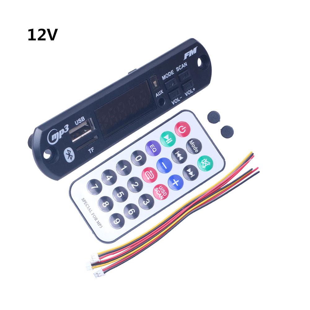 Buy WMA USB TF FM 12V MP3 Decoder Board Car MP3 Player Wireless ...