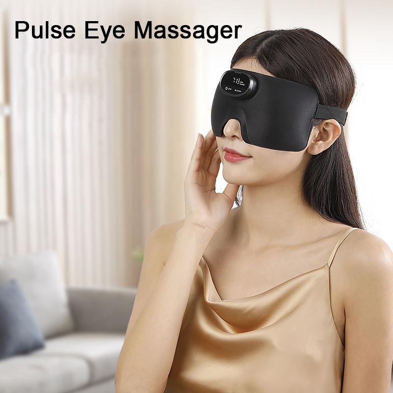 💰Koop Electric Sleep Eye Mask EMS Massager Relieve Puffiness Dark ...
