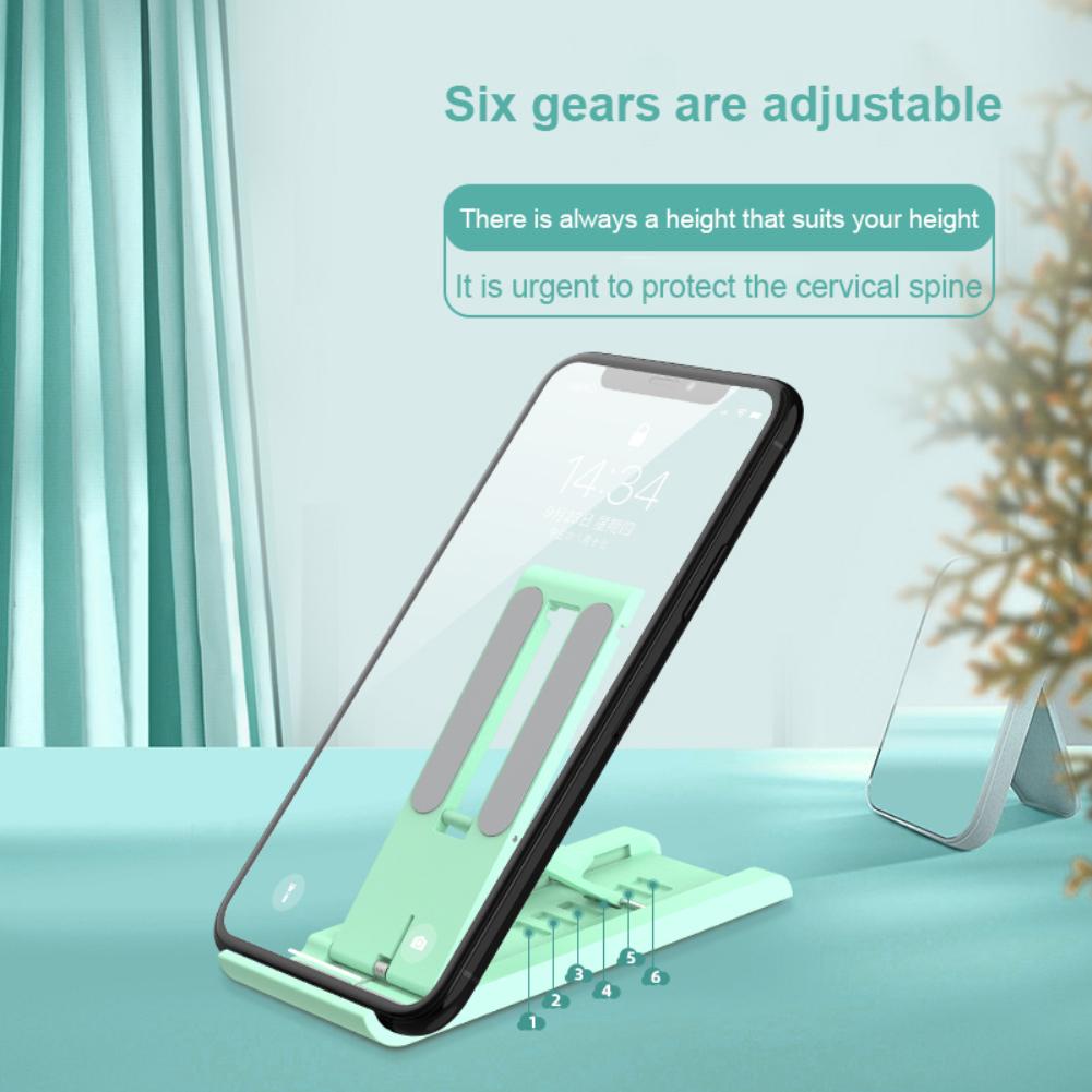 Cheap Folding Mobile Phone Bracket Live Broadcast Desktop Lazy Flat ...