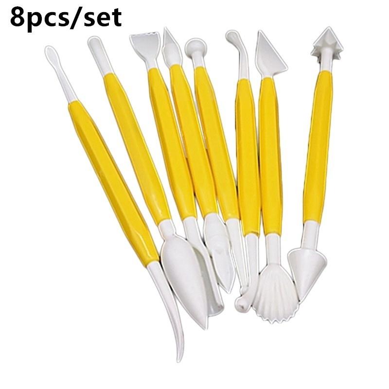 Buy 16 Patterns Fondant Cake Decorating Flower Sugar Craft Modelling ...