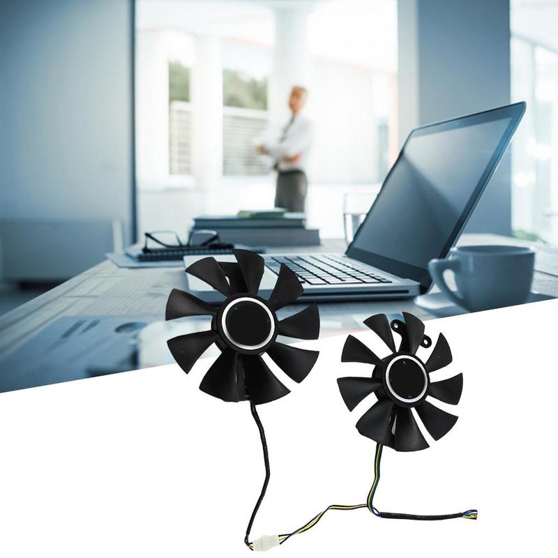 Buy Fan For PowerColor RX 480 470 580 GPU Cards As Replacement 85mm U K ...