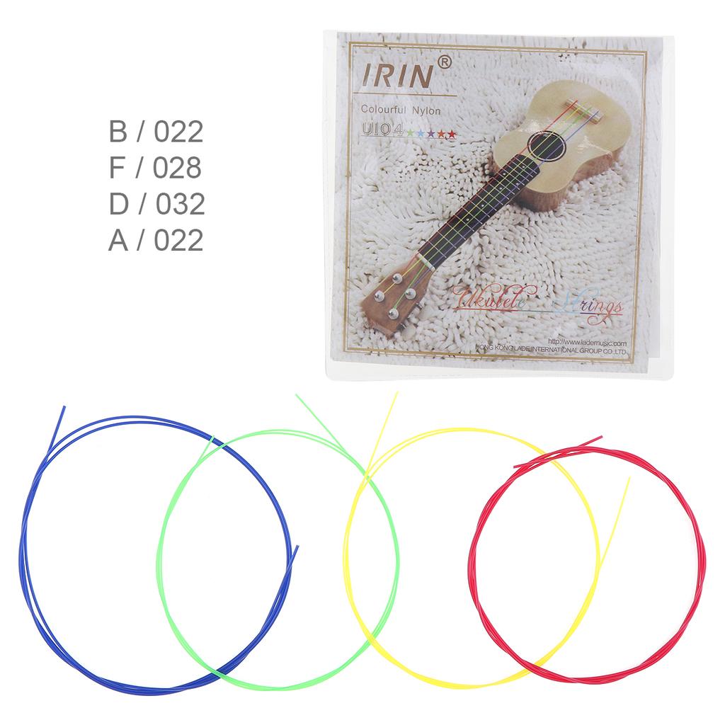 Buy 4pcs/set Ukulele String 022-032 Inch Colorful Nylon with Full ...