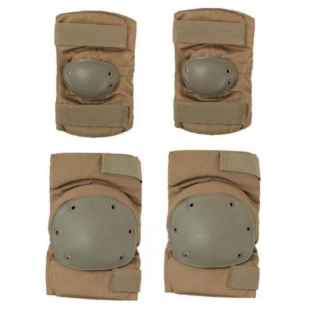 Cheap Outdoor Military Camouflage Training Protective Gear Four-piece ...