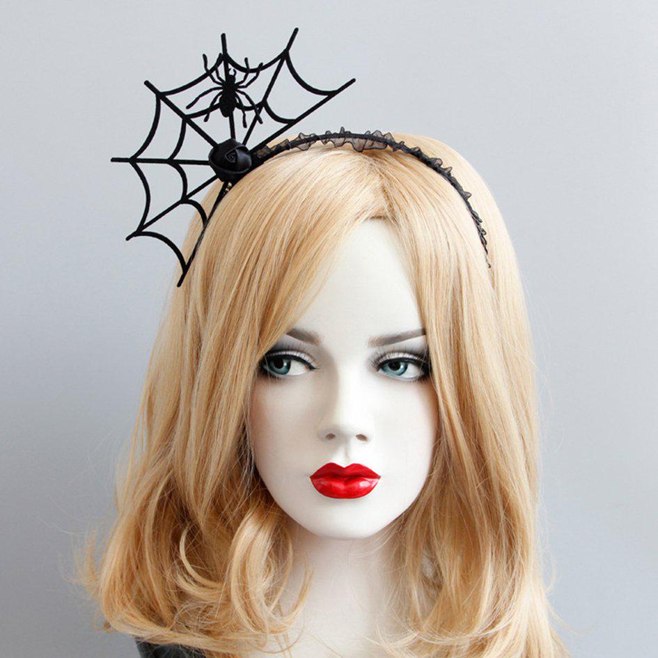 Buy Spider Web Headband Halloween Props Funny Headband Gothic Head ...