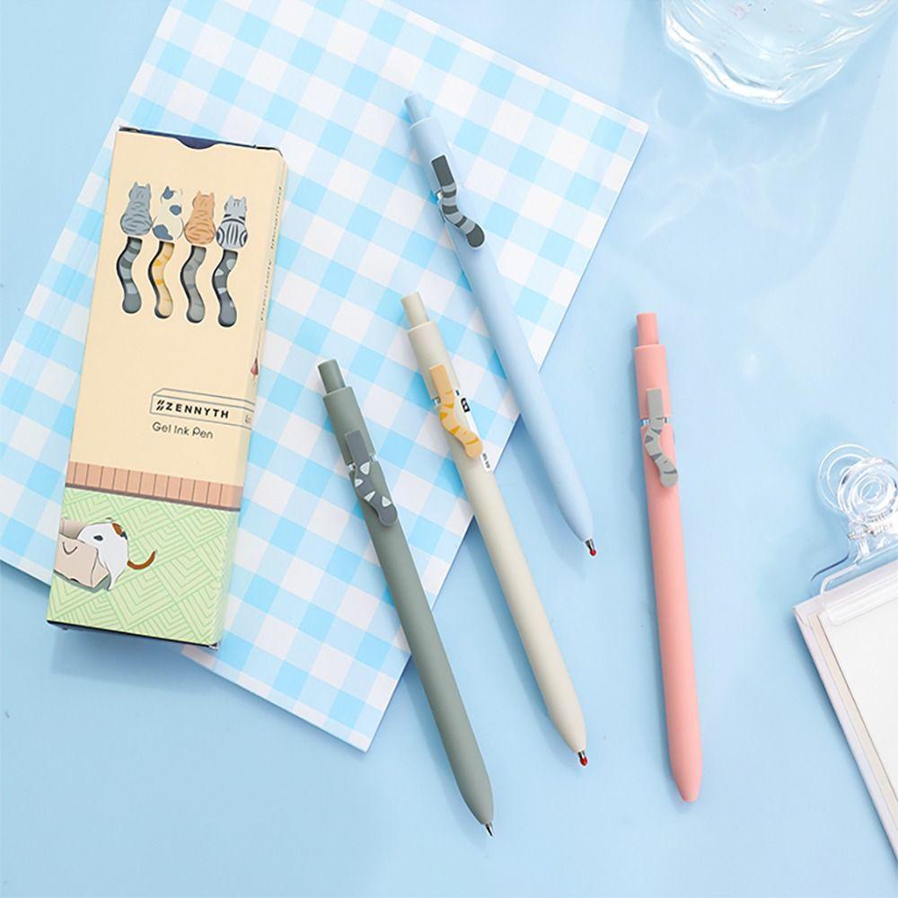 Satın alın Black Ink With Clip Writing Tool Cat Tail Signature Pen ...