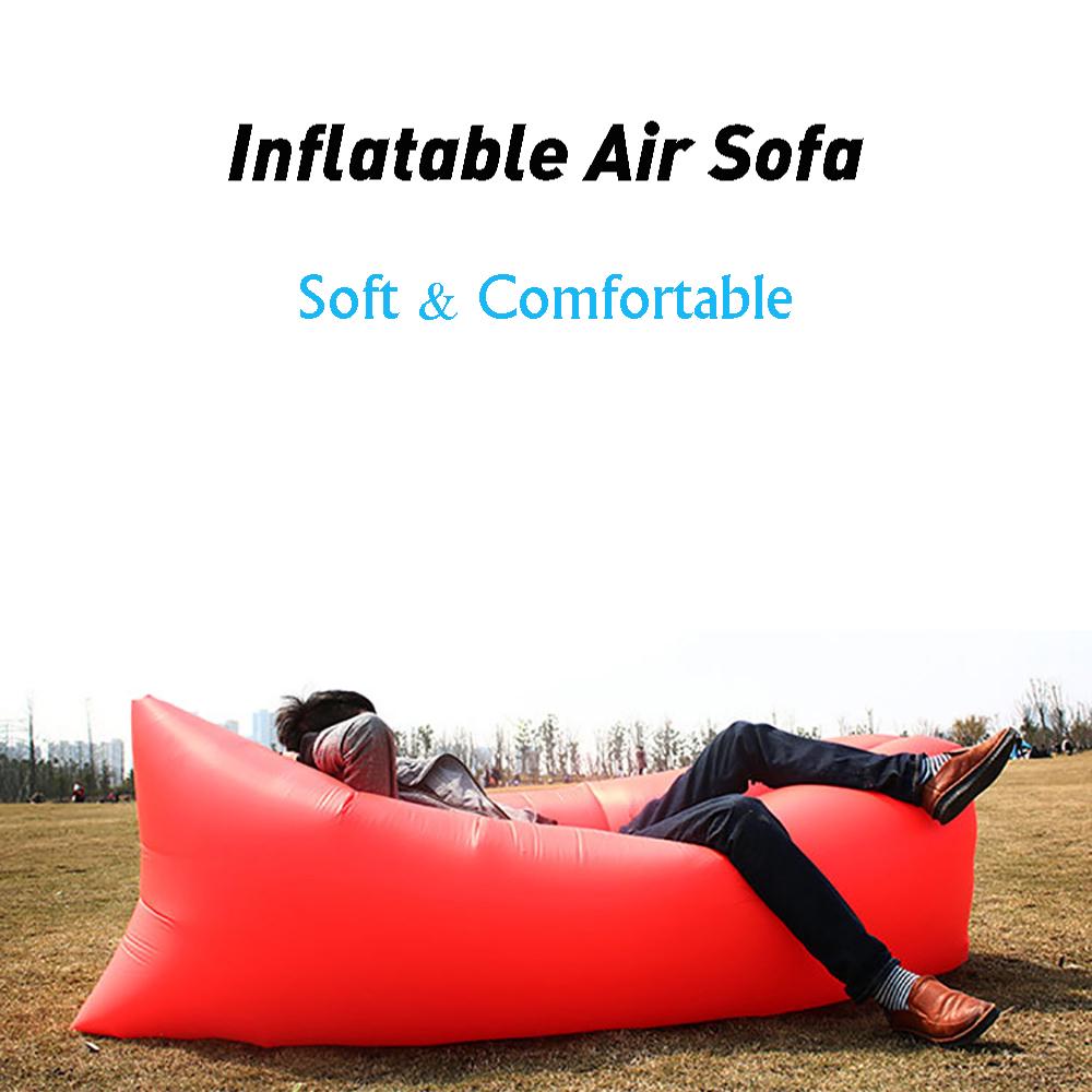 Inflatable Air Sofa Portable Lounge Couch for Indoors and Outdoors ...
