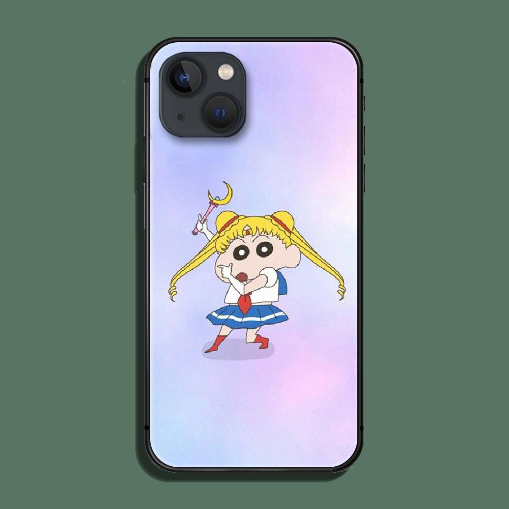 Anime Cute Crayon Shin-chan Phone Case For Iphone Samsung Galaxy Xiaomi ...
